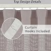 RIQHTIK Medical Privacy Screen Room Divider Curtain with Flat Hooks ...