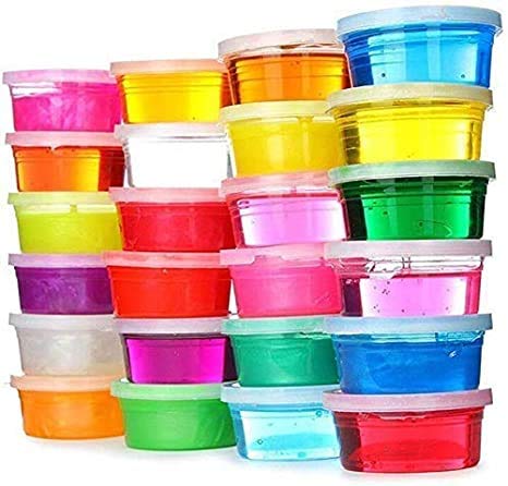 Buy WHITE POPCORN Scented 5D Putty Toy Multicolor Putty Toy Jumbo Pack ...