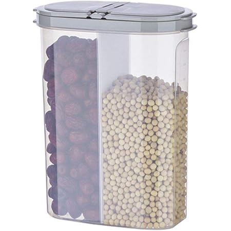 N / A Airtight Storage Jars with Lid, Cornflakes Storage Box Kitchen ...