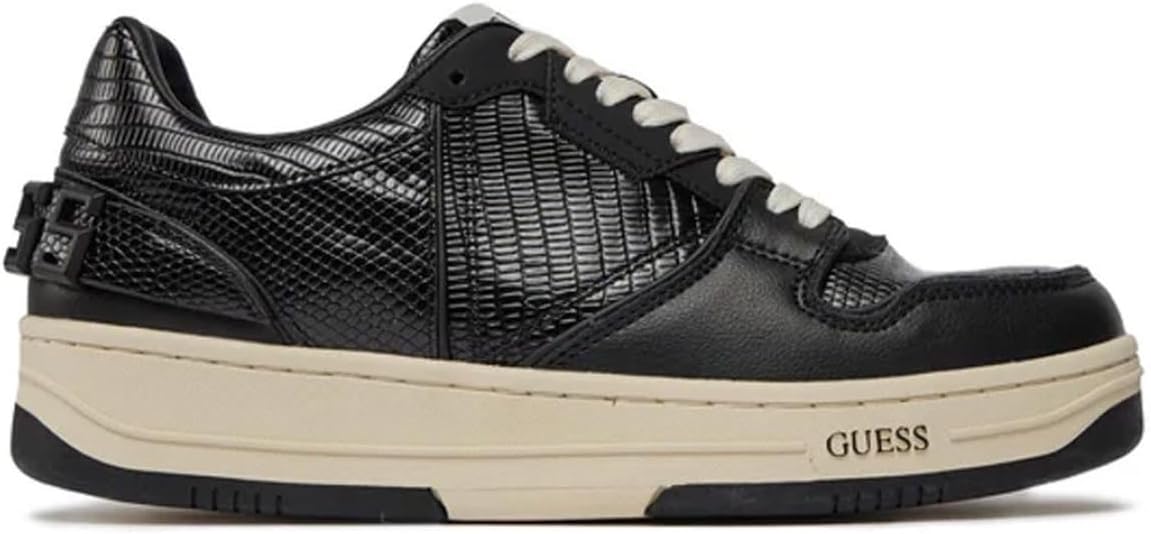 GUESS Men ANCONA LOW; ANCONA LOW sneaker Black : Buy Online at Best ...