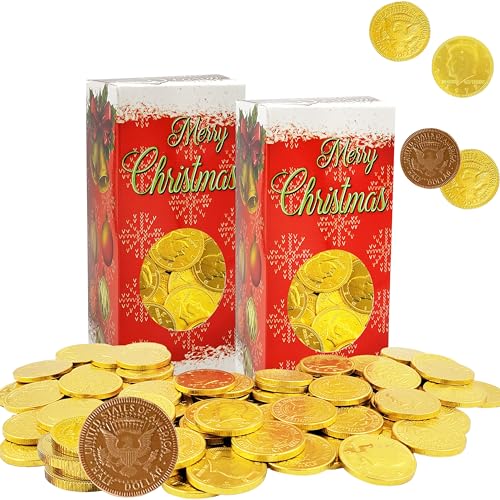 Snapklik.com : Christmas Premium Belgian Milk Chocolate Gold Coins ...