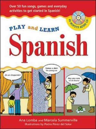 Amazon.com: Play and Learn Spanish (Book + Audio CD): Over 50 Fun songs ...