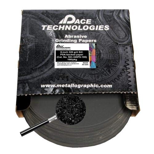 Amazon.com: Pace Technologies SIC-320P8-100, SiC Abrasive Grinding ...