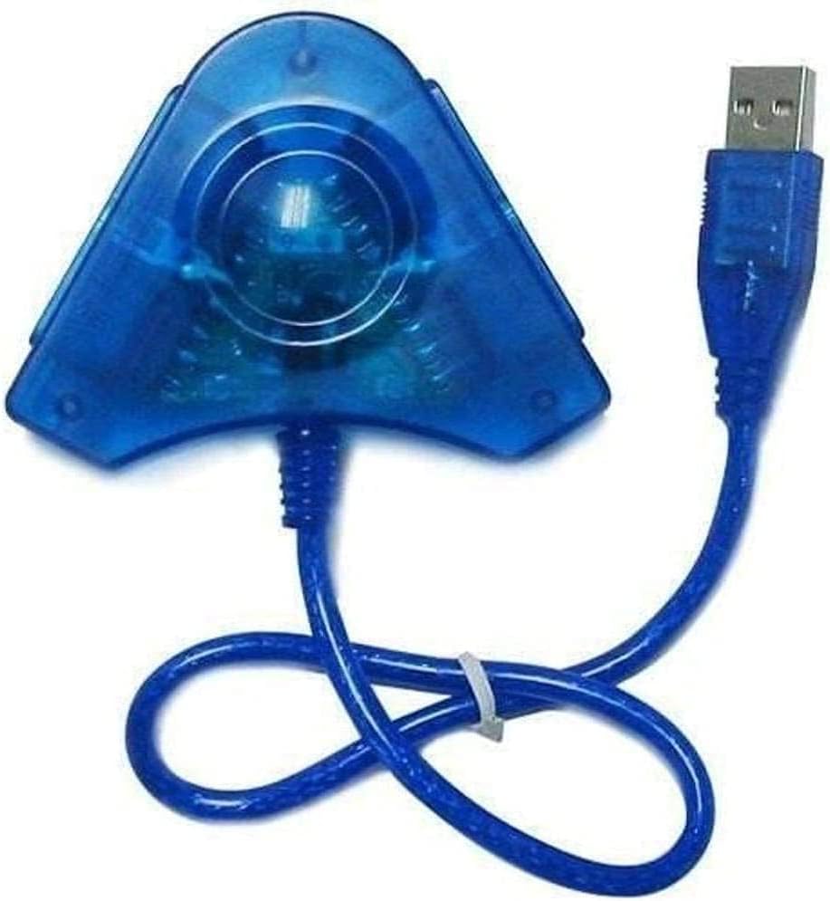 PS2 - Adaptador Conversor USB Duplo para Controle Playstation 2 PS2 e ...