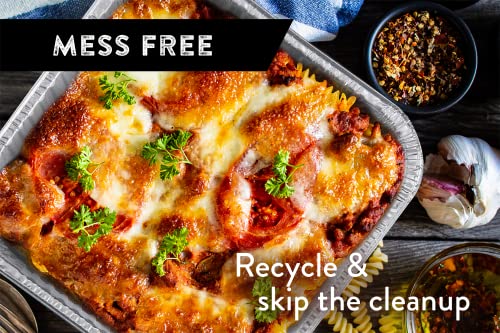 Snapklik.com : DOBI 8x8 Aluminum Pans