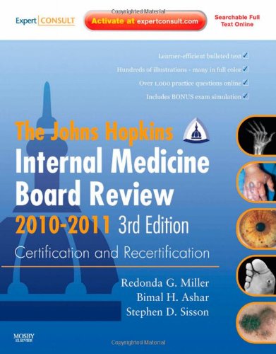 Johns Hopkins Internal Medicine Board Review 2010-2011: Certification ...