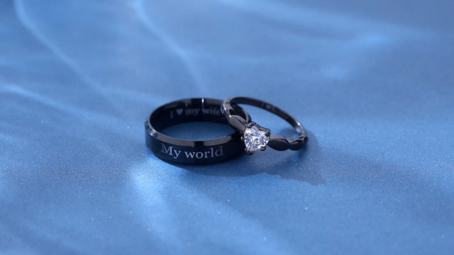 Watch Matching Promise Rings for Couples on Amazon Live