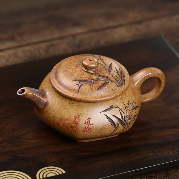 Amazon.com | Handmade Zisha Teapot, Segmental Clay Chinese Yixing ...