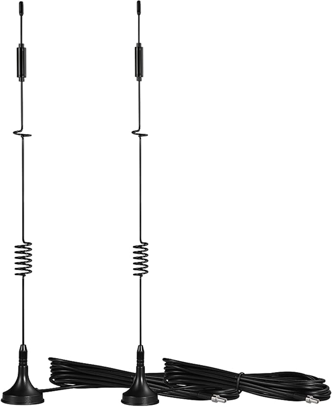 Bingfu 4G LTE Antenna TS9 Aerial 8dBi Magnetic Base Antenna 2-Pack ...