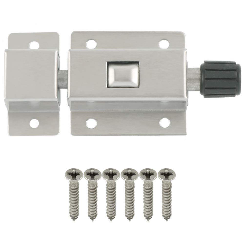 Slide Latch Lock 1pcs Spring Loaded Latch 304 Stainless Steel ...
