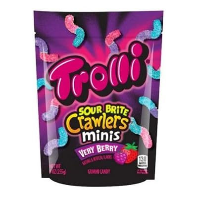 Trolli Minis Sour Brite Crawler Very Berry Gummi Nepal | Ubuy