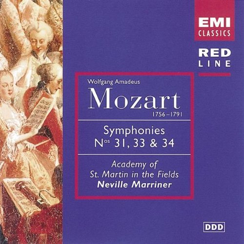 Mozart:Symphony No.31/33/34 - Amazon.com Music