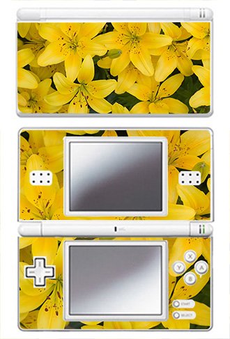 Amazon.com: Yellow Lilly Skin for Nintendo DS Lite Console : Video Games