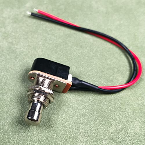 Snapklik.com : Gebildet 2pcs Momentary Soft Touch Foot Prewired SPST Switch