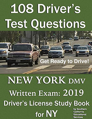 Amazon.com: 108 Driver’s Test Questions for New York DMV Written Exam ...