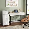 CAIYUN Computer Desk with Drawers, Dressing Table, Vanity Desk, Make Up ...