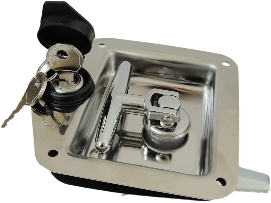 Snapklik.com : WJSKDQ T Handle Latch Rv Truck Door Tool Box Lock ...