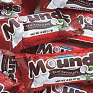 Amazon.com : Mounds Dark Dark Chocolate & Coconut Mini Fun Size 1pk 5 ...