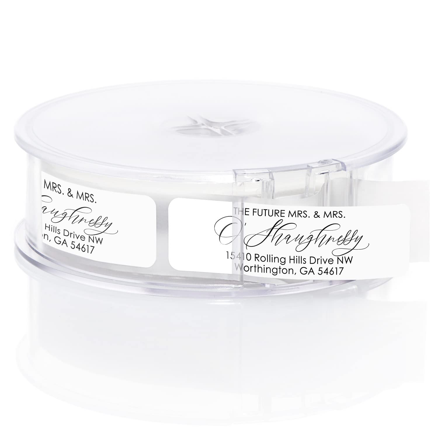 Amazon.com : Future Mrs and Mrs Rolled Address Labels / 250 ...