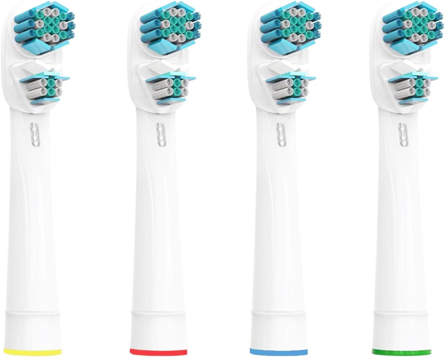 Amazon.com : SWSMSZ 4 Pcs Dual Clean Replacement Toothbrush Heads ...