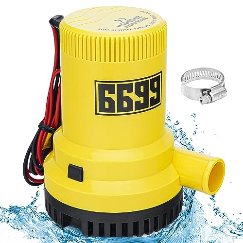 Snapklik.com : Submersible Boat Bilge Pump 12v 2000GPH High Flow Non ...