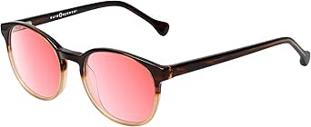 Amazon.com: Calabria Ginger Pink Tint FL-41 Reading Glasses +0.00 Brown ...
