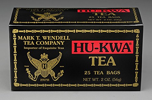 Amazon.com : Hu-Kwa Lapsang Souchong Black Tea (Box of 25 Tea Bags ...