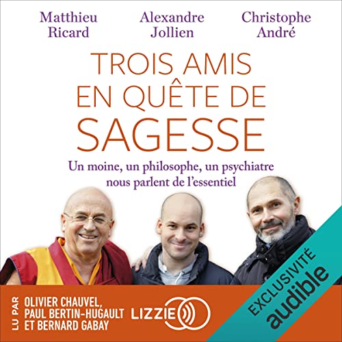 Trois amis en quête de sagesse : Christophe André, Alexandre Jollien ...