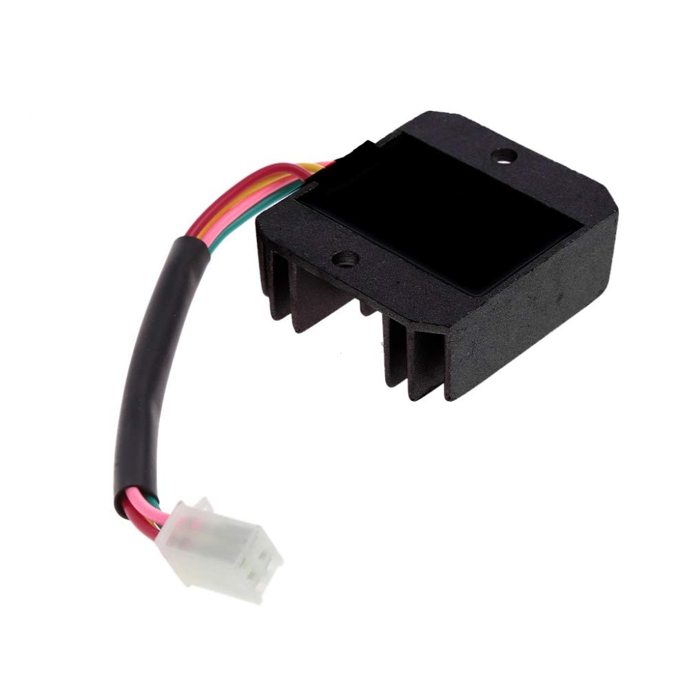 Snapklik.com : 12V Voltage Regulator Rectifier 4 Wires For GY6 125cc ...