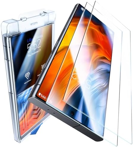 Amazon.com: UltraGlass Unbreak TOP 9H+ Glass for Samsung Galaxy S25 ...