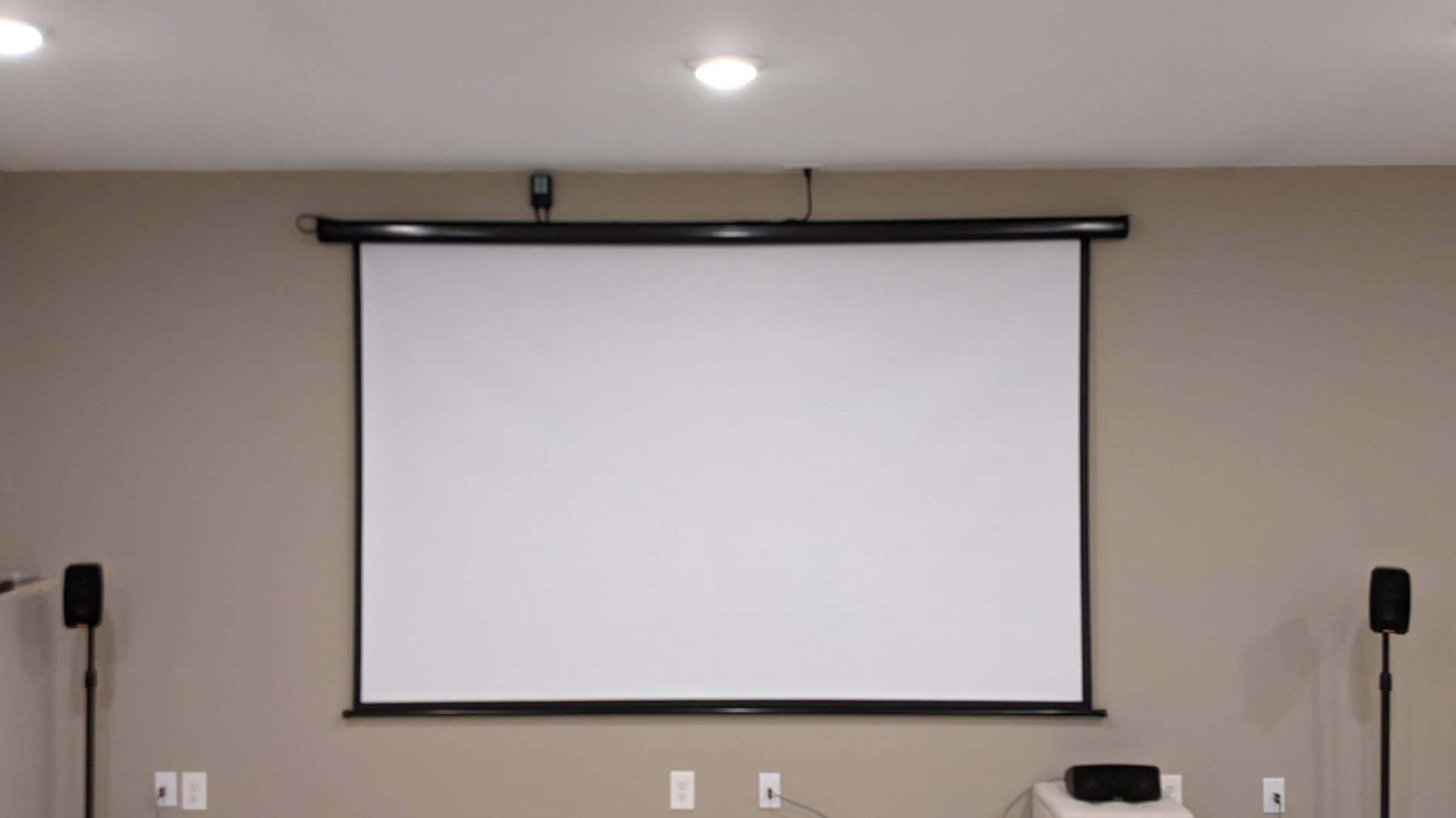 $27/mo - Finance 110" Motorized Projector Screen Electric Diagonal ...