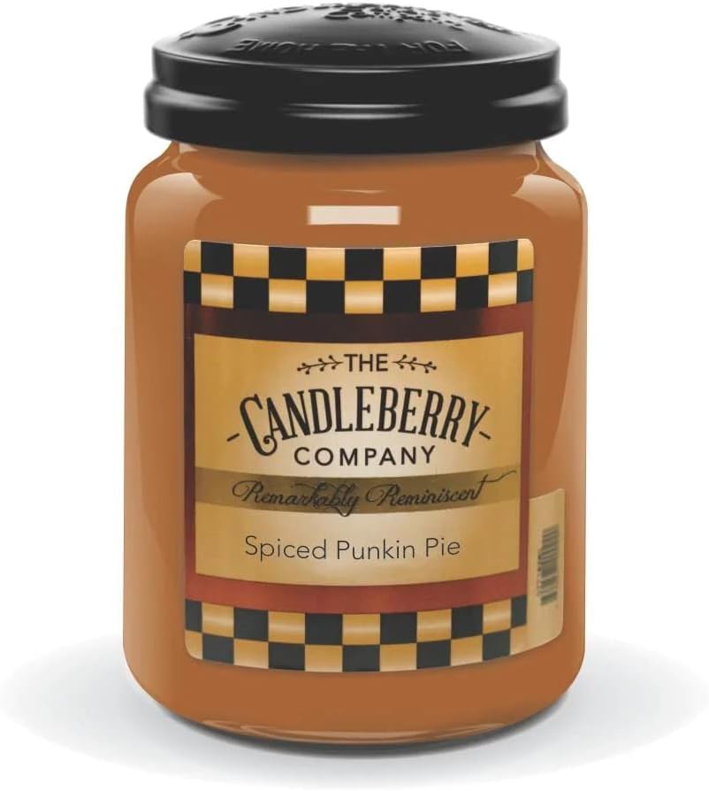 Amazon.com: Candleberry Candles | Spiced Pumpkin Punkin Pie | Best ...
