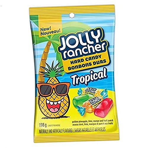 Amazon.com : JOLLY RANCHER Tropical Hard Candy, 198g/7 oz., {Imported ...