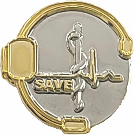 Amazon.com: Dispatcher SAVE Lapel Pin 911 Police Fire Paramedic EMS ...