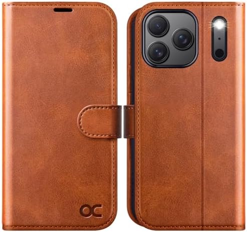 Amazon.com: OCASE Compatible with iPhone 17 Pro Max Wallet Case, PU ...