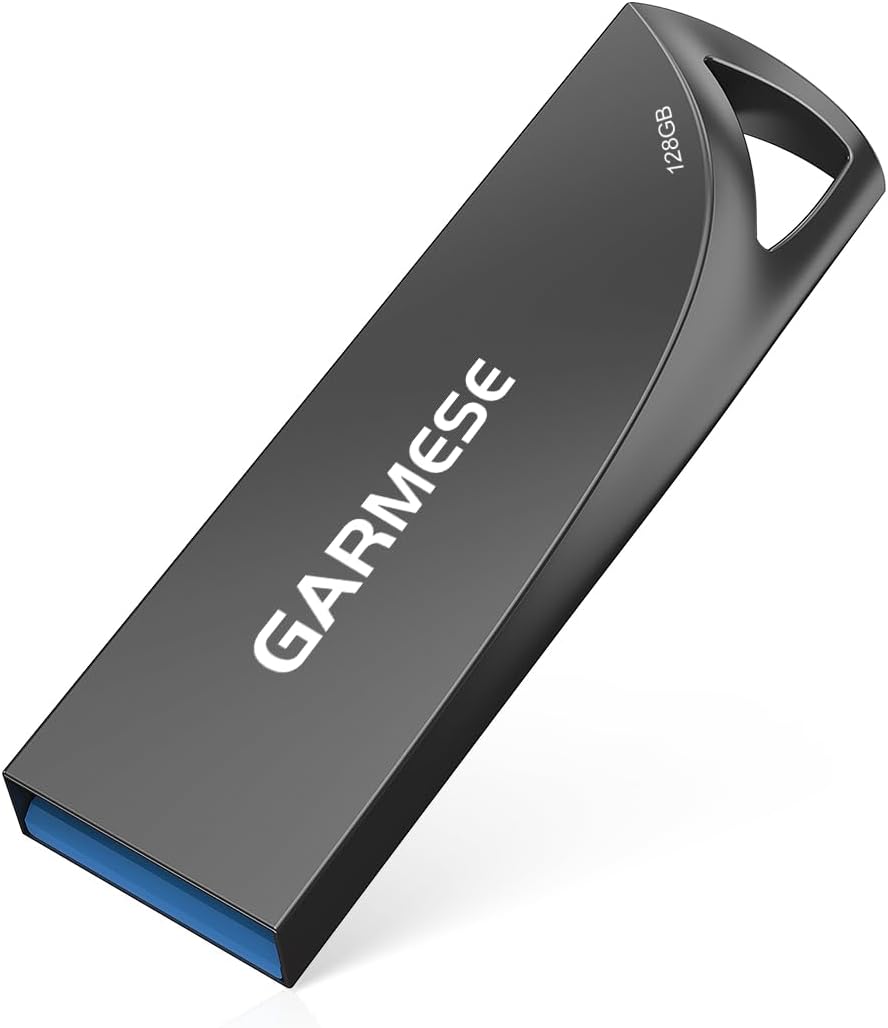 Amazon.com: GARMESE 128GB USB 3.0 Flash Drive, Waterproof Metal USB ...