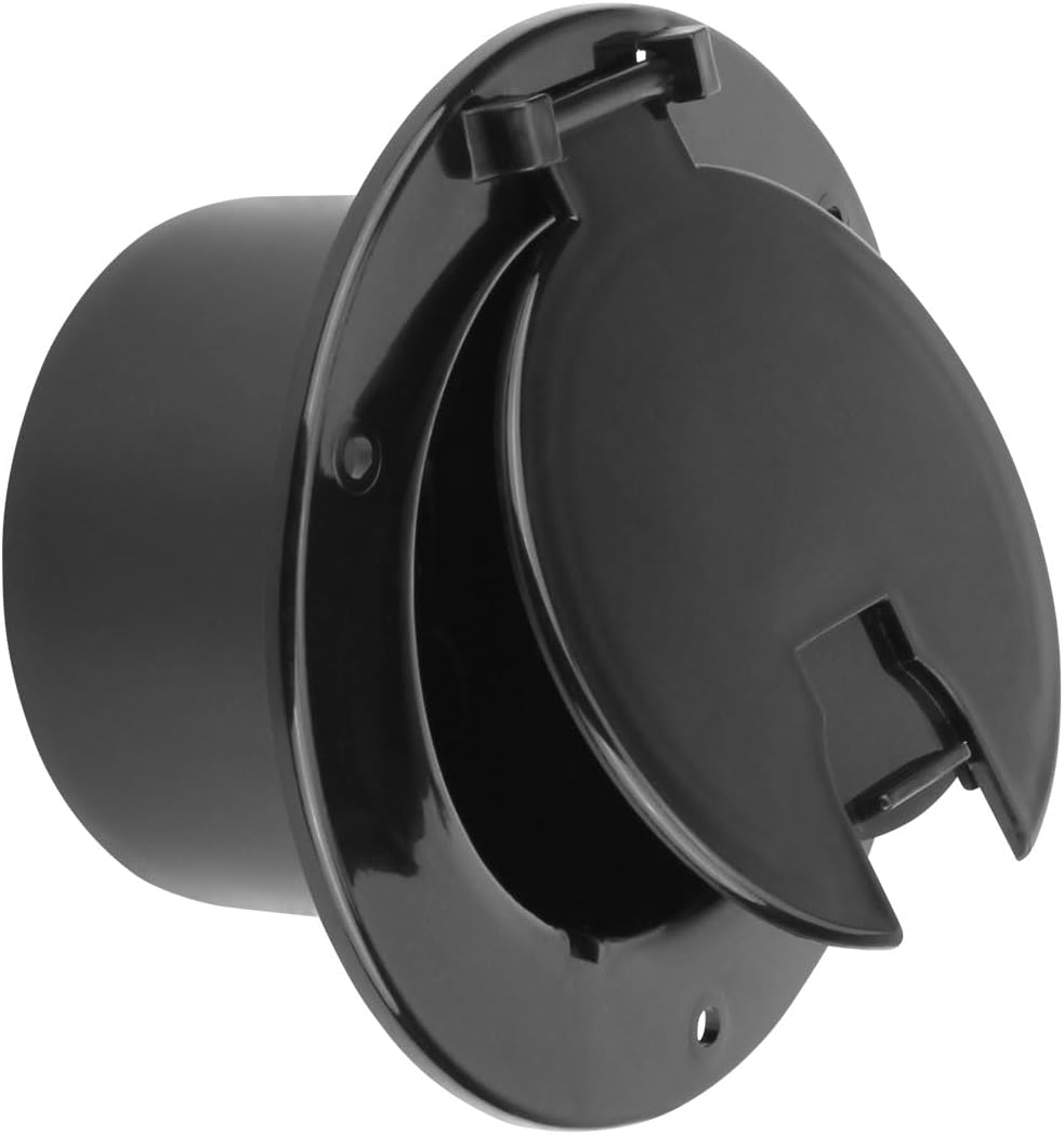 Amazon.com: SAQXK RV Power Cable Hatch Fit for at Most 50 Amp Cords, RV ...