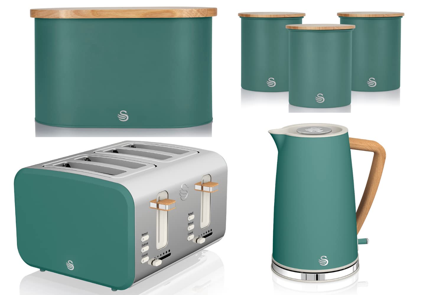 Swan Nordic Green 6 Piece Kitchen Set Including 1 7 | Desertcart Sri Lanka