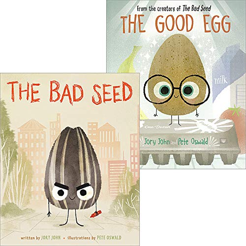 The Good Egg and The Bad Seed 2-Book Set: Jory John: 9781338668438 ...