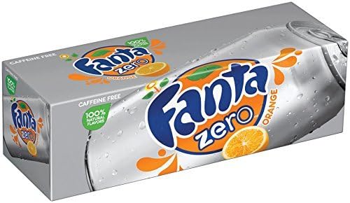 Amazon.com : Fanta Zero Sugar Orange Soda, 12 Pack : Grocery & Gourmet Food