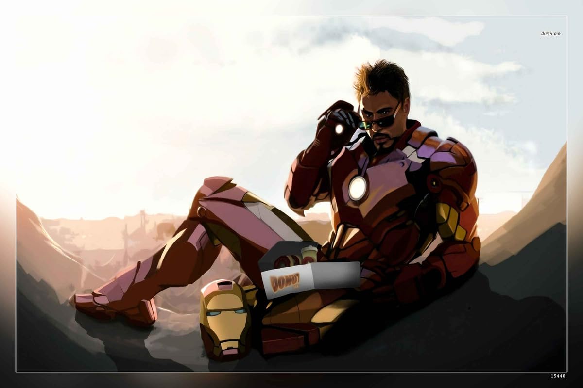 Tony Stark Fan Art Download Tony Stark Is Ready For Action! Wallpaper