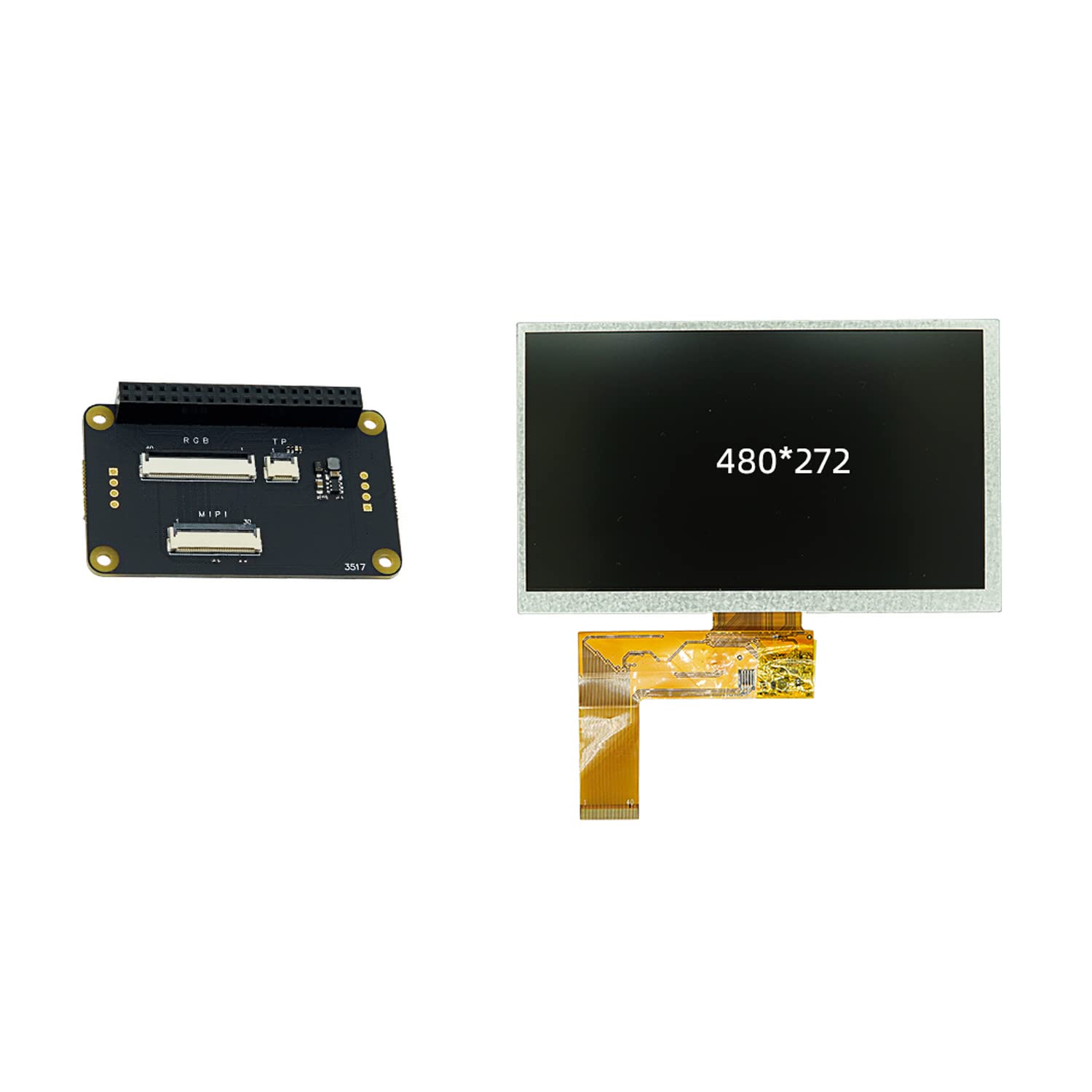 Amazon.com: Sipeed LCD Adapter Board 4.3 inch LCD Screen Display for RV ...