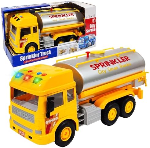 FunBlast City Clean Tanker Truck, Big Size Pull Back Tanker Truck Toy ...