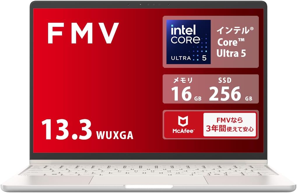 Amazon.co.jp: 富士通 ノートパソコン 日本製 FMV Note C WC1-K1 (Win 11/13.3型/Core ...