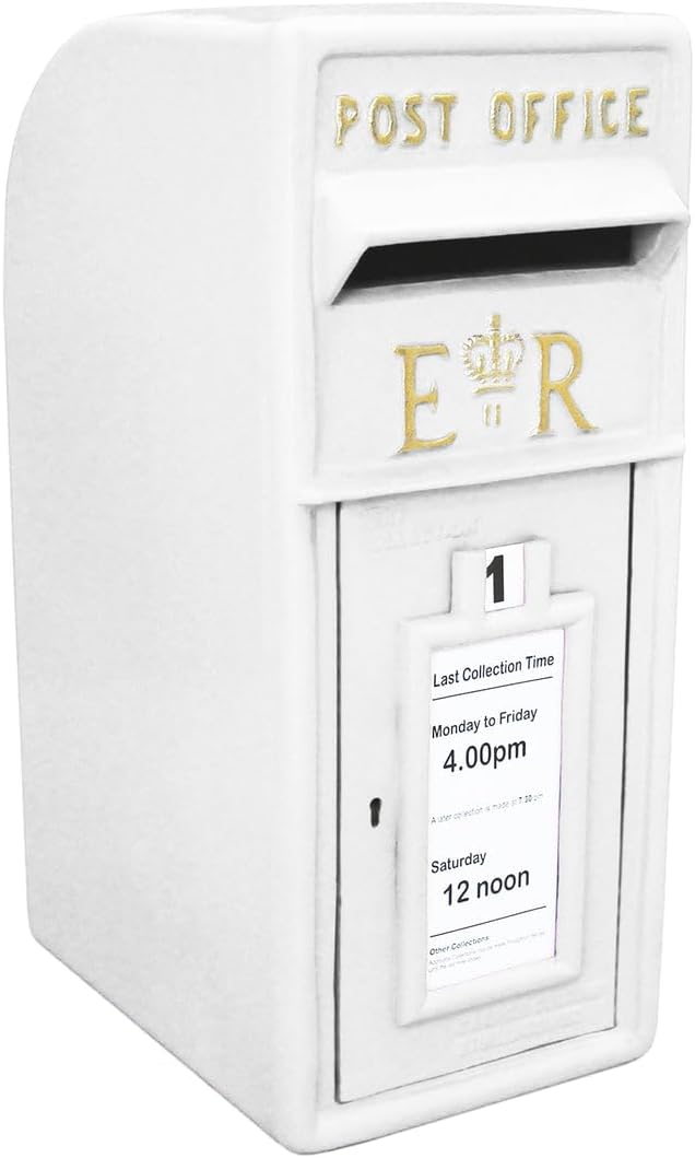 Post Box ER Cast Iron Wall Mounted Wedding Authentic Pillar Replica ...
