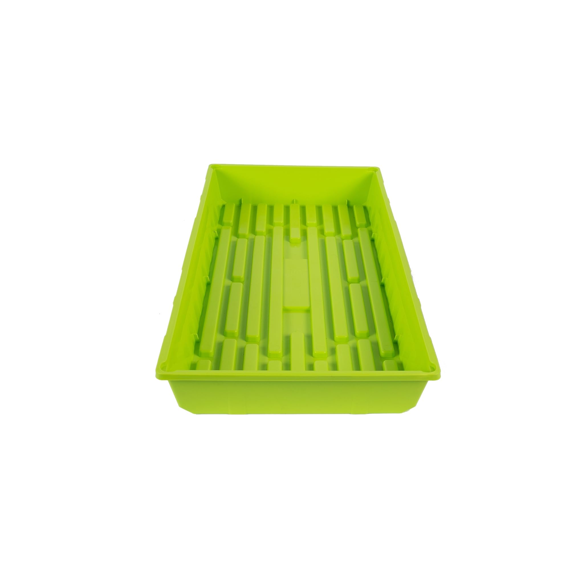 Amazon.com : SUNPACK 10" x 20" Mega Plastic Seed Starting Tray, Lime Green, 2.5" - No Drainage ...