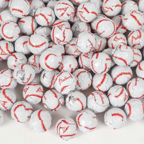 Amazon.com : Premium Chocolate Baseballs – Fun Sports Ball Candy ...