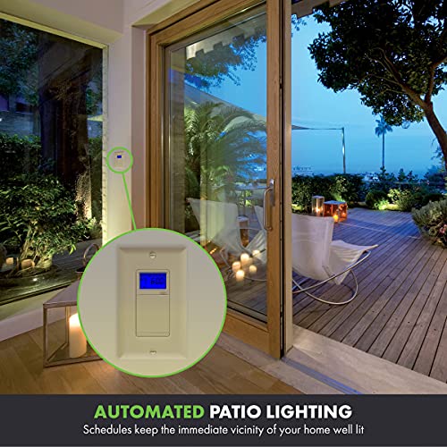 Snapklik.com : Digital Astronomic Timer Switch, 7-Day Programmable ...