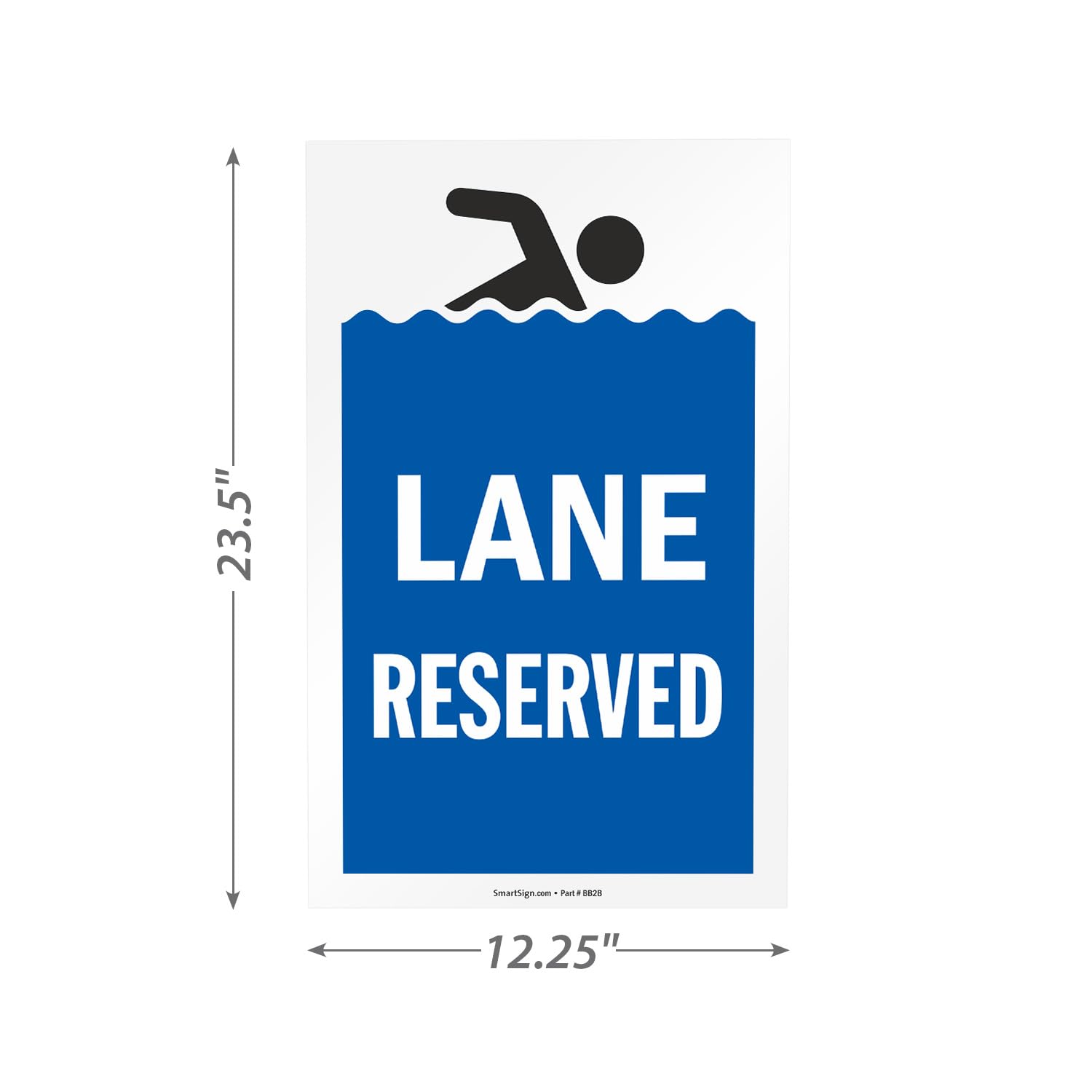 Swimming Pool Lane Signs
