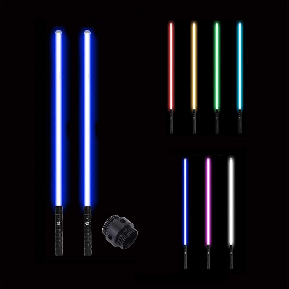 Kevrnabxi 2 In 1 Luminous Double Edged Sword Rgb Led | Desertcart Israel